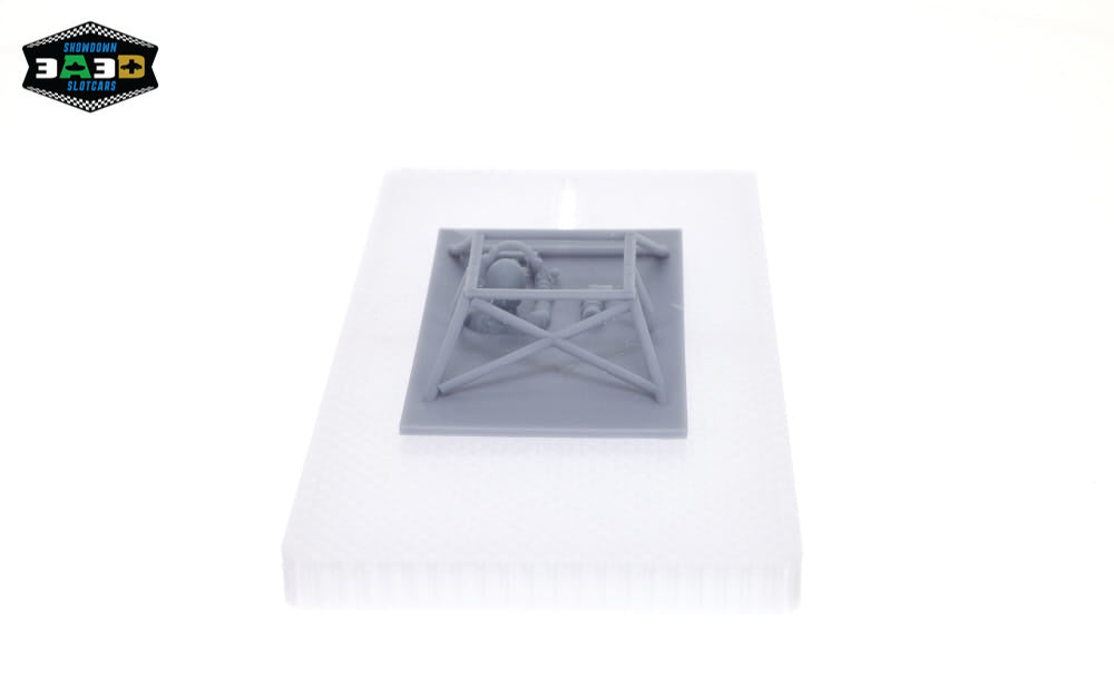 3A3D 3DP Resin 1:32 Roll Cage, Classic Driver