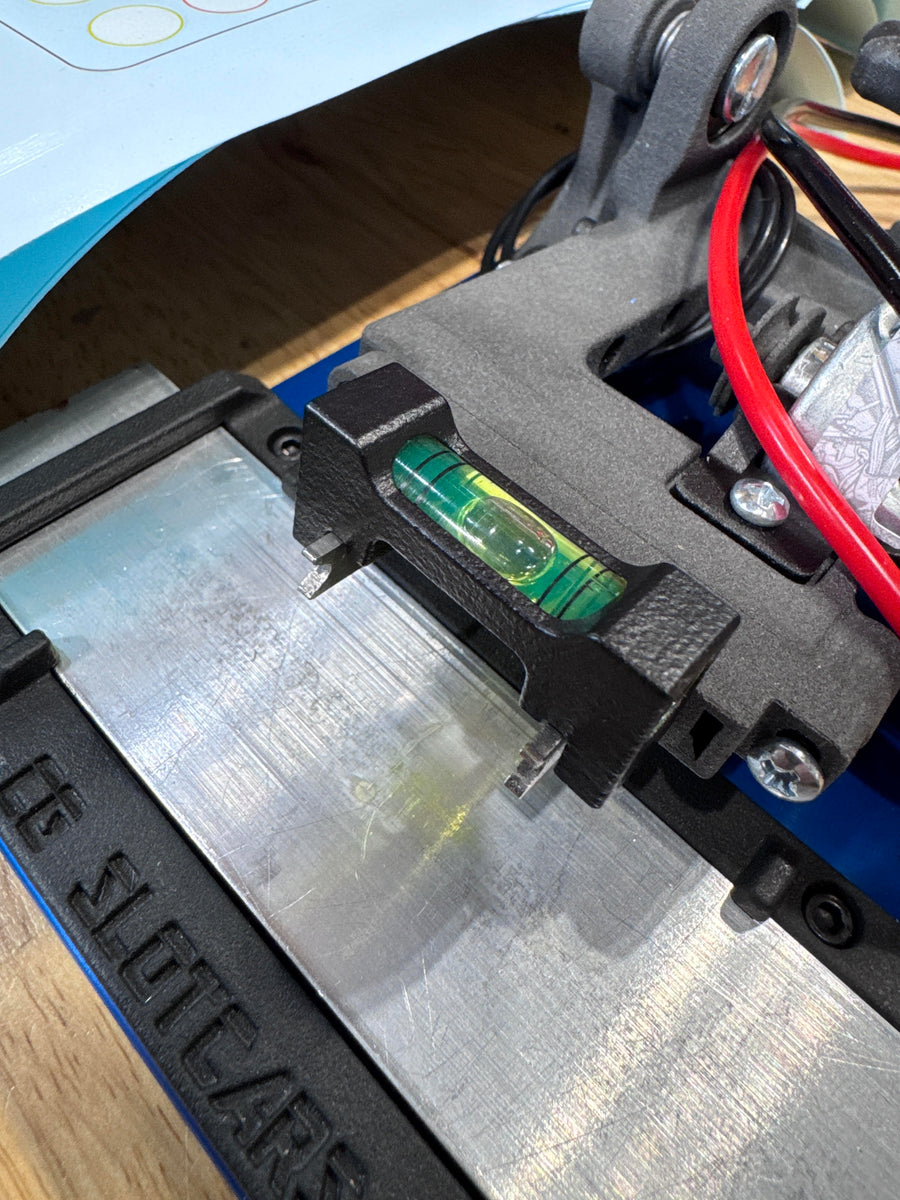 CG Slotcars CGTM20 Level for Tire Machine Axle Holder